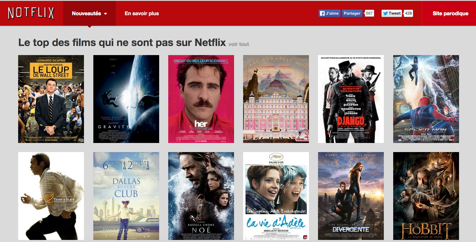 Notflix : Vodkaster se moque de Netflix pour faire sa promo - Lyon Capitale