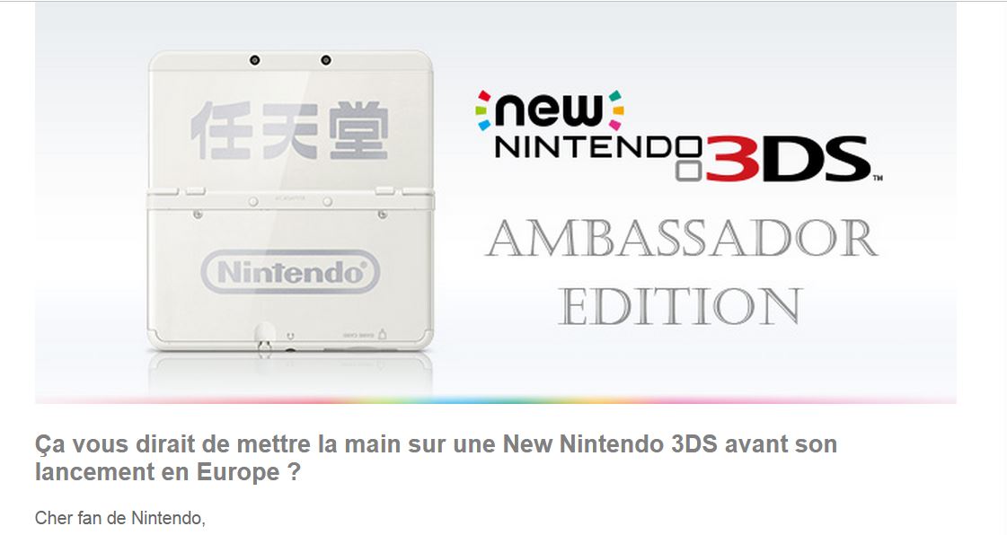 La New 3DS arrive en France : uniquement pour les fidèles ! - Lyon Capitale
