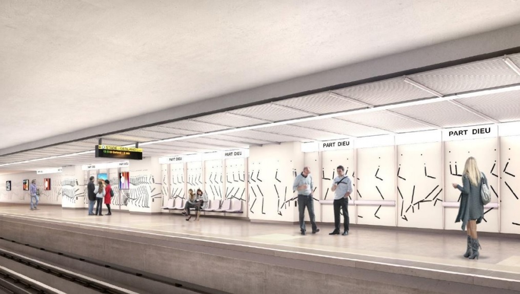 Station De Métro Lyon Fréquentée – ESSYY
