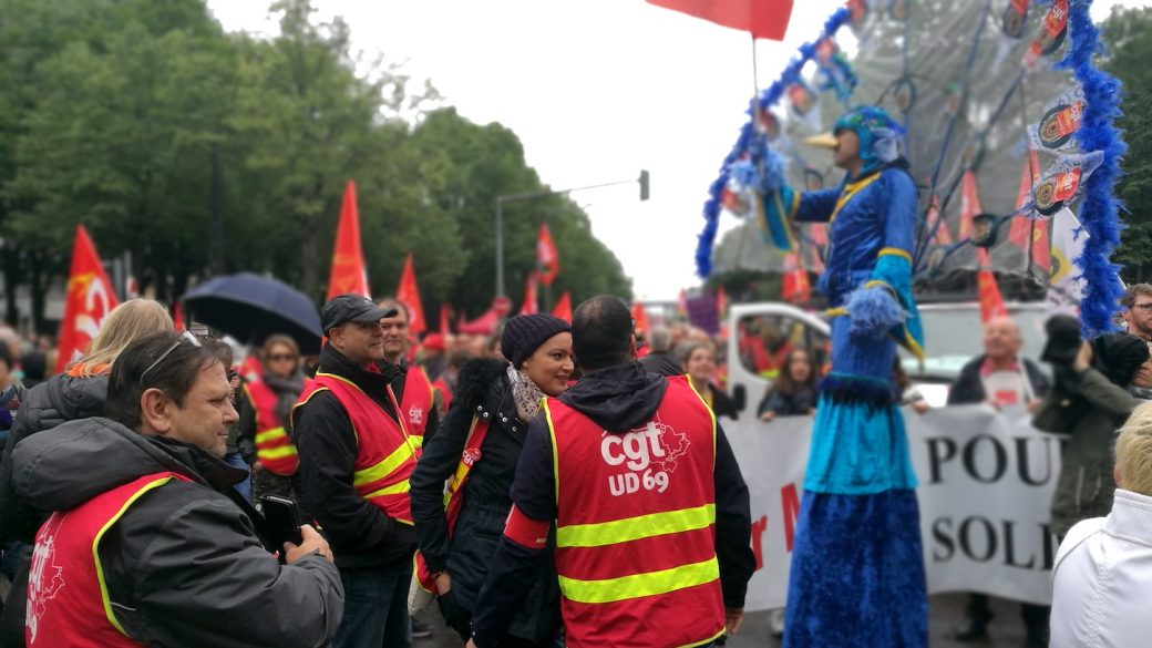 Lyon : entre 5500 et 8000 manifestants pour le 1er-Mai - Lyon Capitale