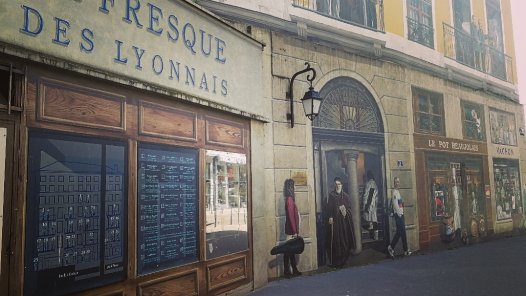 La fresque des Lyonnais : un mur d'Histoire - Lyon Capitale