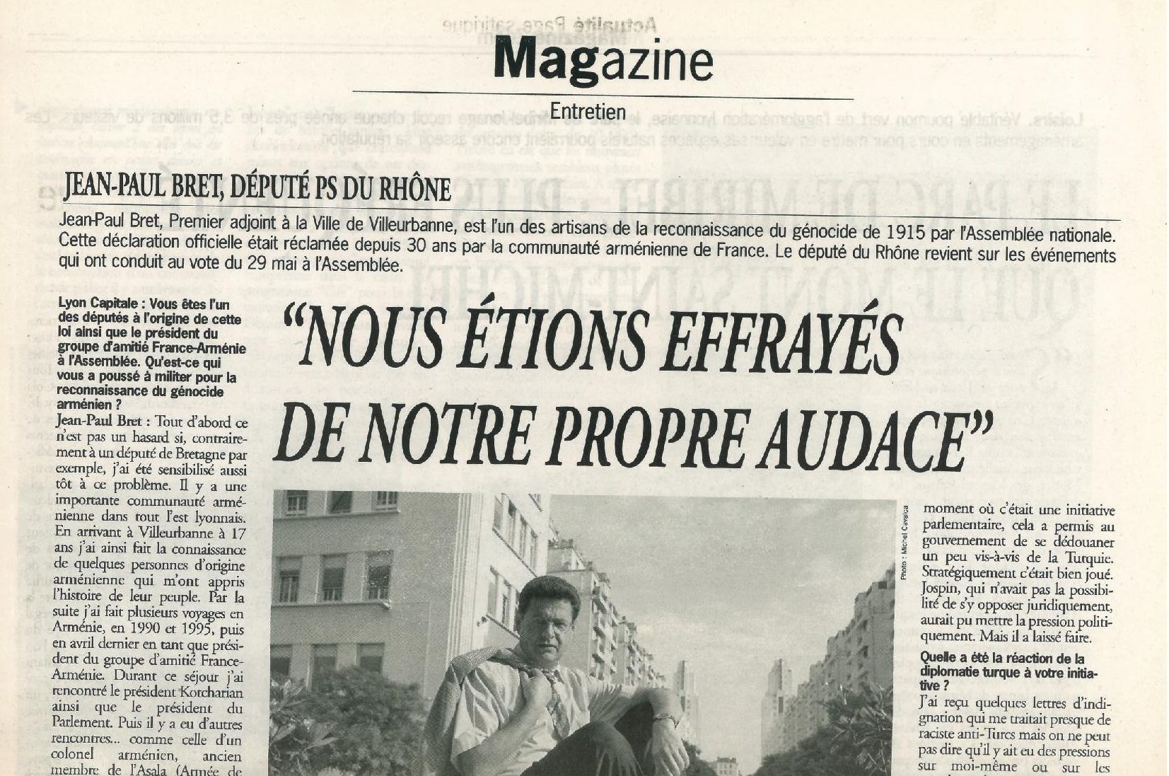 Il y a 20 ans : "Nous étions effrayés de notre propre audace" - Lyon ...