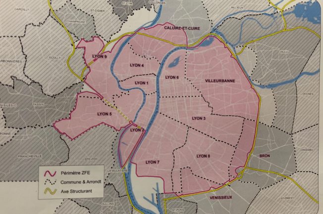 Pollution à Lyon : quelle zone sera interdite à certains véhicules en ...