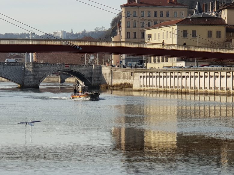 Lyon : le Rhône en vigilance jaune vent violent et inondation - Lyon ...