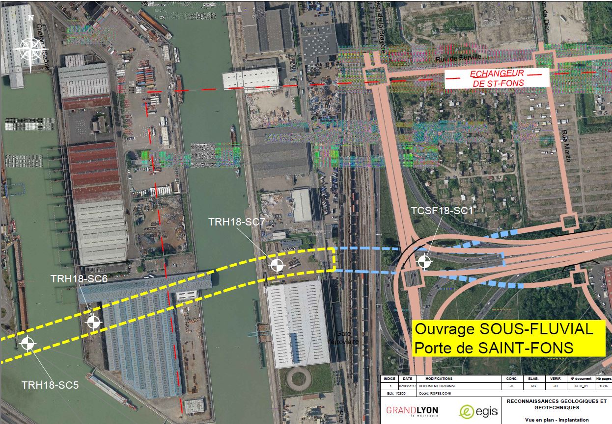 Lyon : les vues, cartes et le plan de l'Anneau des sciences - Lyon Capitale