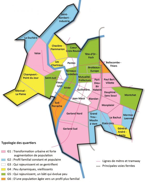 Comment les quartiers de Lyon se sont transformés en 30 ans ? - Lyon ...