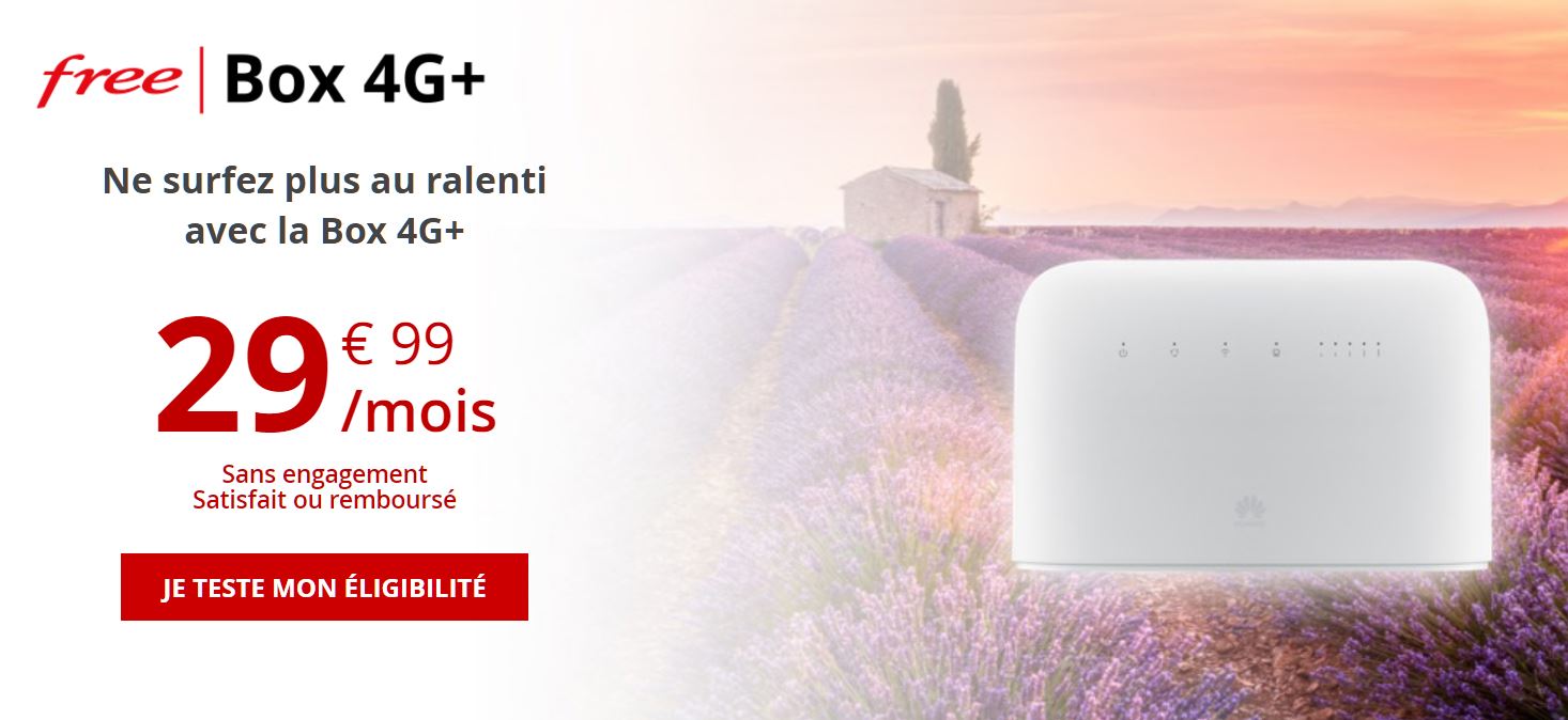 Internet à domicile : faut-il souscrire à la box 4G+ de Free ? - Lyon ...