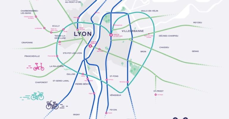 Lyon : la Ville à Vélo présente un "REV" en forme de cœur - Lyon Capitale
