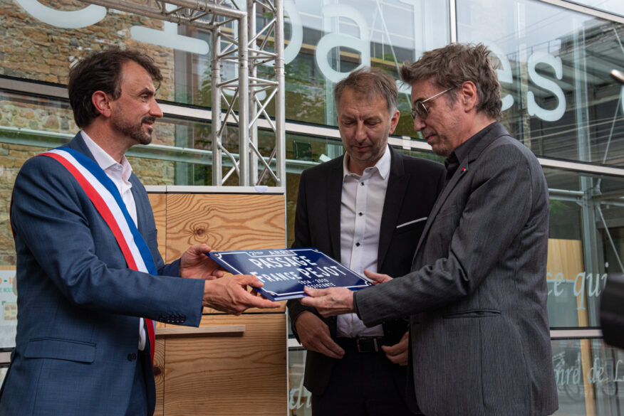 Lyon : inauguration du "passage France Pejot" à Perrache, résistante et ...