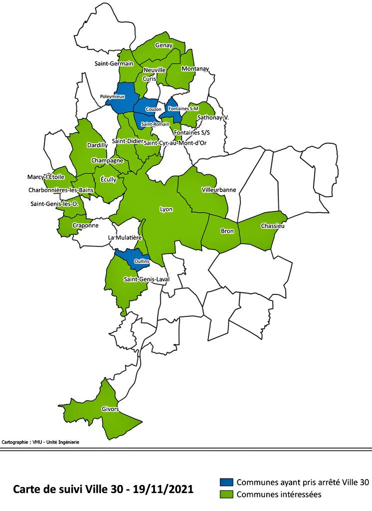 Après Lyon, Écully va passer en ville à 30 km/h - Lyon Capitale