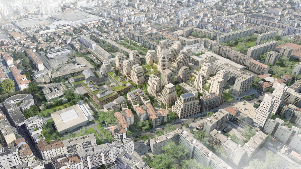 À quoi ressemblera le quartier Gratte-Ciel de Villeurbanne en 2030