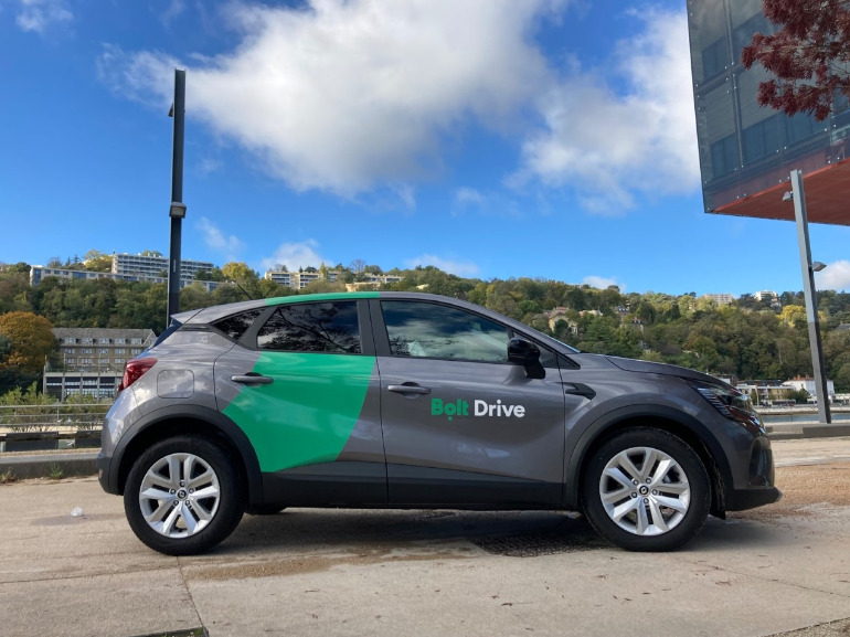 Bolt Drive, le service de partage de véhicule arrive à Lyon