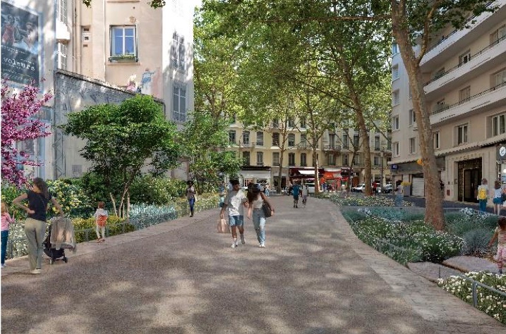 Voilà à quoi va ressembler la place Gabriel Péri - Lyon Capitale
