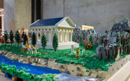 Inédit et inouï : Lyon à l'époque gallo-romaine reconstitué en Lego