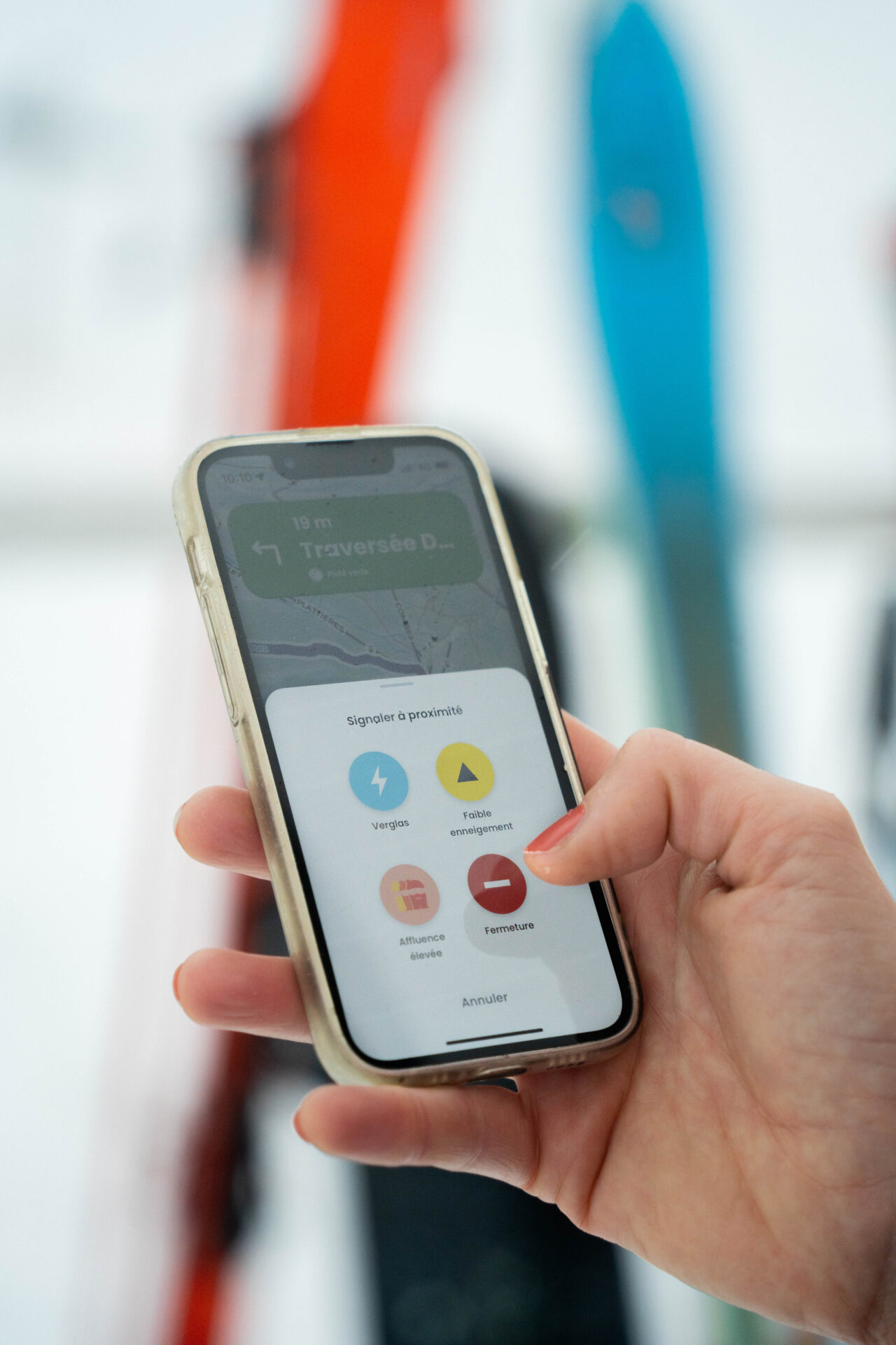Skiif, l'application lyonnaise qui veut devenir le Waze du ski